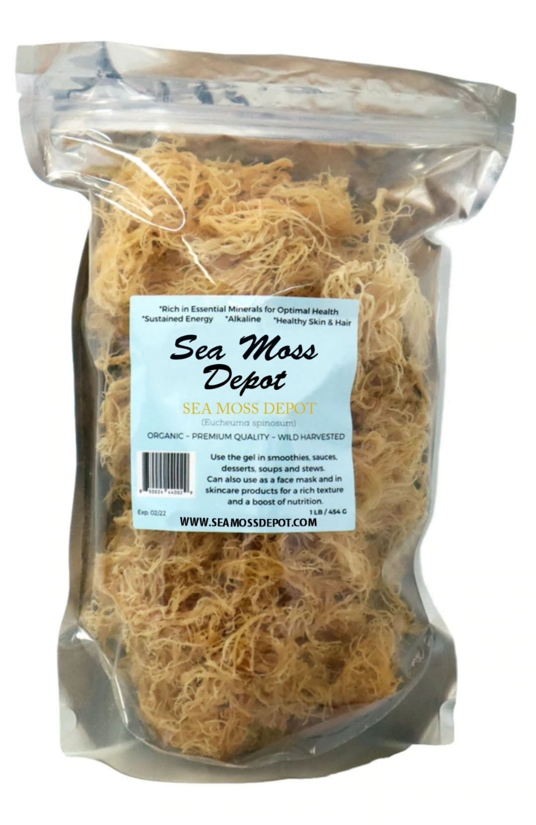Premium Wild-Harvested Sea Moss – 1 lb | Raw St. Lucia Superfood ...